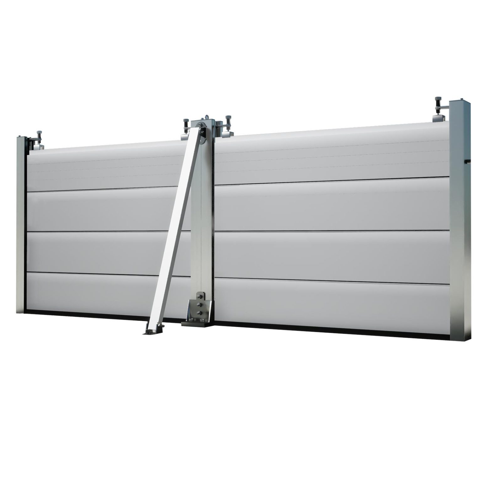 Eudore Flood Barrier and Aluminum Flood Plank System Reusable